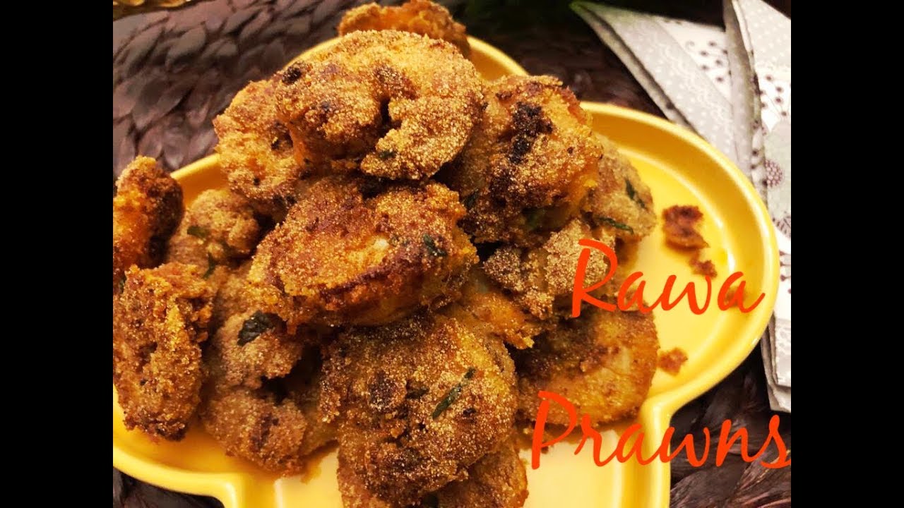 Rawa Fried Prawns | Easy Prawn starter recipe - Taste of Flavours by ...