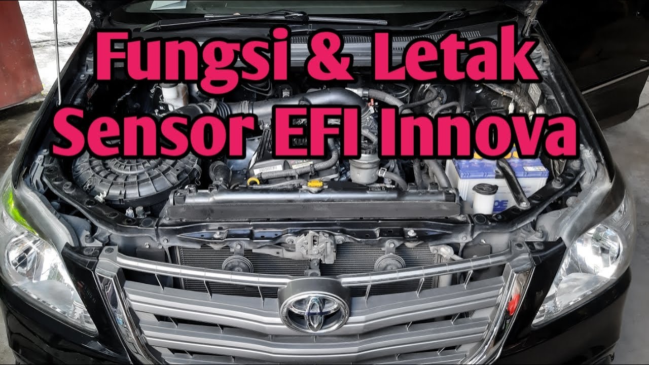 Mengenal Sensor, Aktuator, dan ECM di Toyota Kijang Innova - YouTube