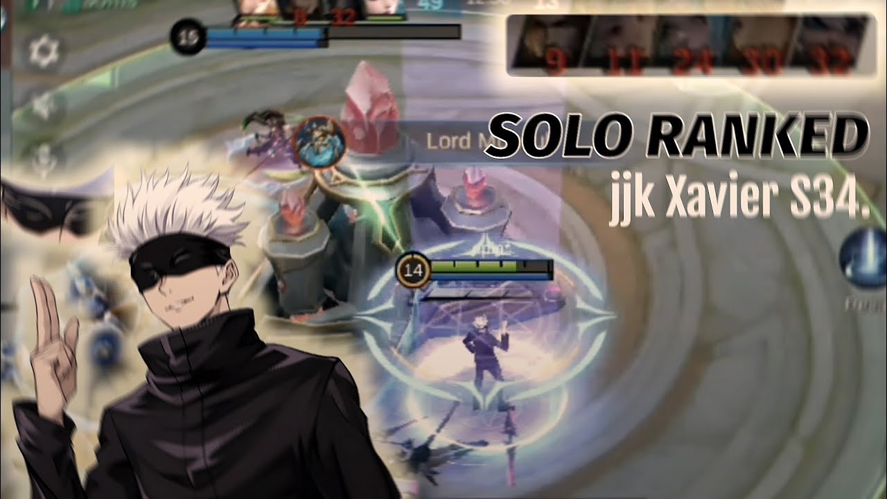 Solo RANK S34 XAVIER MLBB S34 GAME PELAY - YouTube