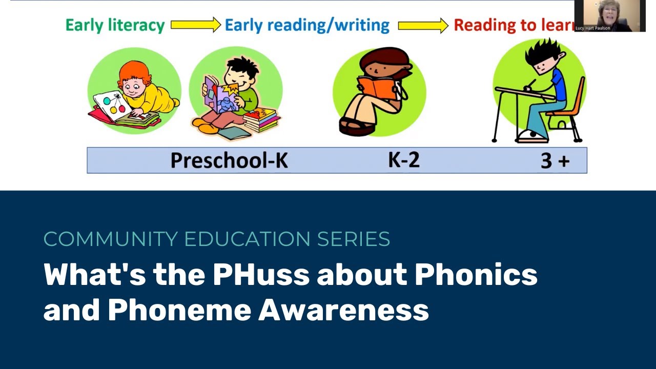 What's the PHuss about Phonics and Phoneme Awareness with Dr. Lucy Hart ...
