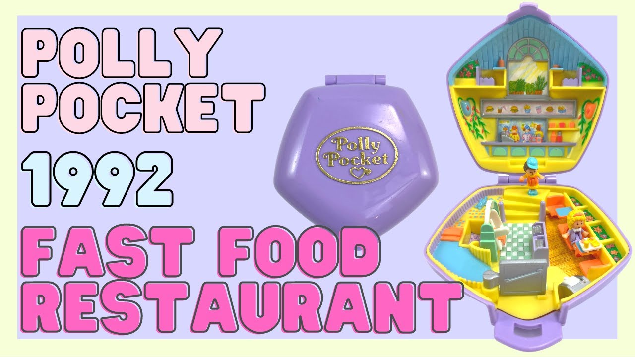 TOY TOUR: 1992 Fast Food Restaurant | Vintage Polly Pocket Collection ...