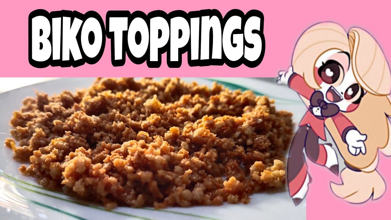 how to make Biko toppings| Kstudio - YouTube