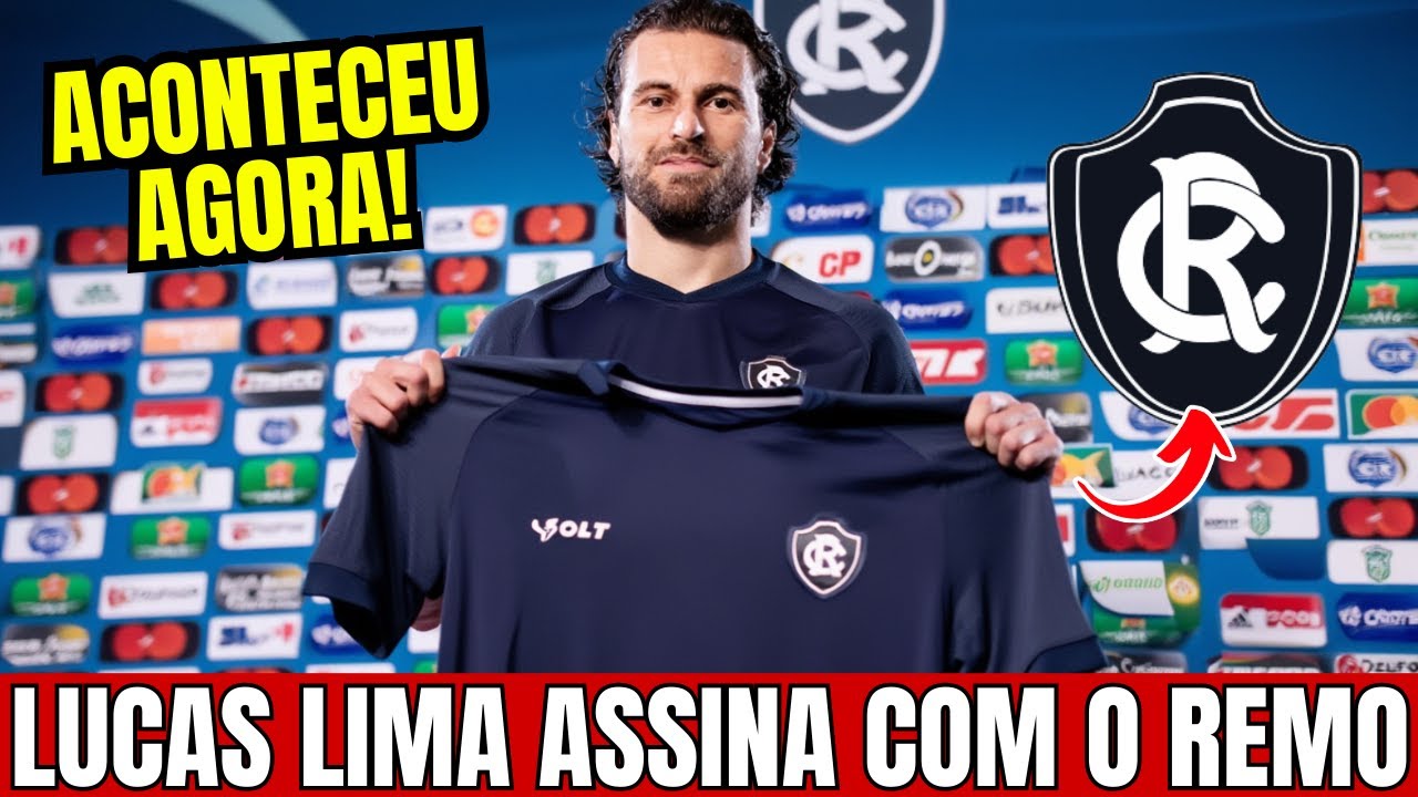 OFICIAL! LUCAS LIMA É O NOVO MAESTRO DO REMO E JÁ ENCANTA A TORCIDA ...