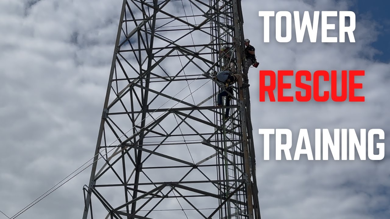 Communication Tower Rescue Training - YouTube