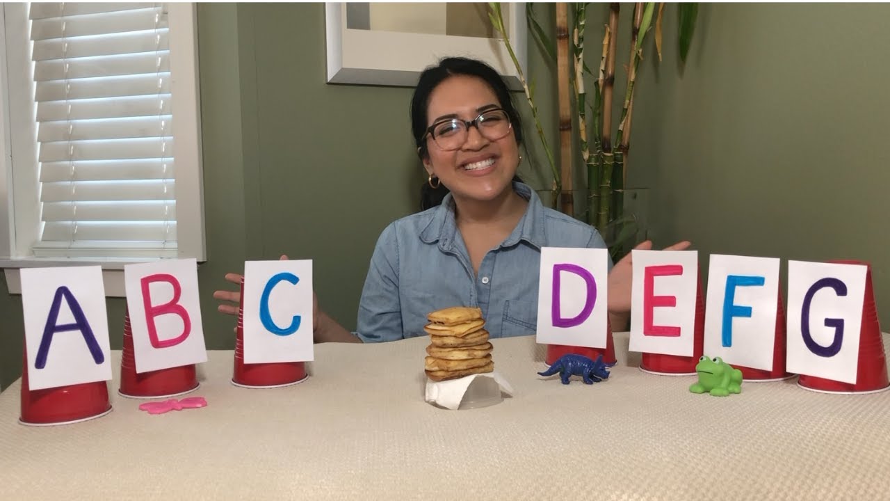 Pancake Letter Game with Ms. Mara! :) - YouTube