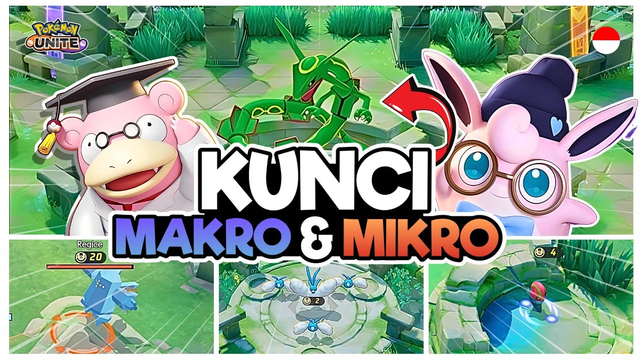 Rahasia Mikro & Makro seluruh role! | Pokemon Unite Indonesia - YouTube