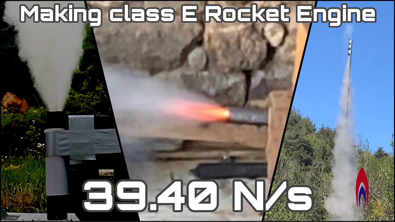 Engineering of class E rocket engine (LP-PMR) - YouTube