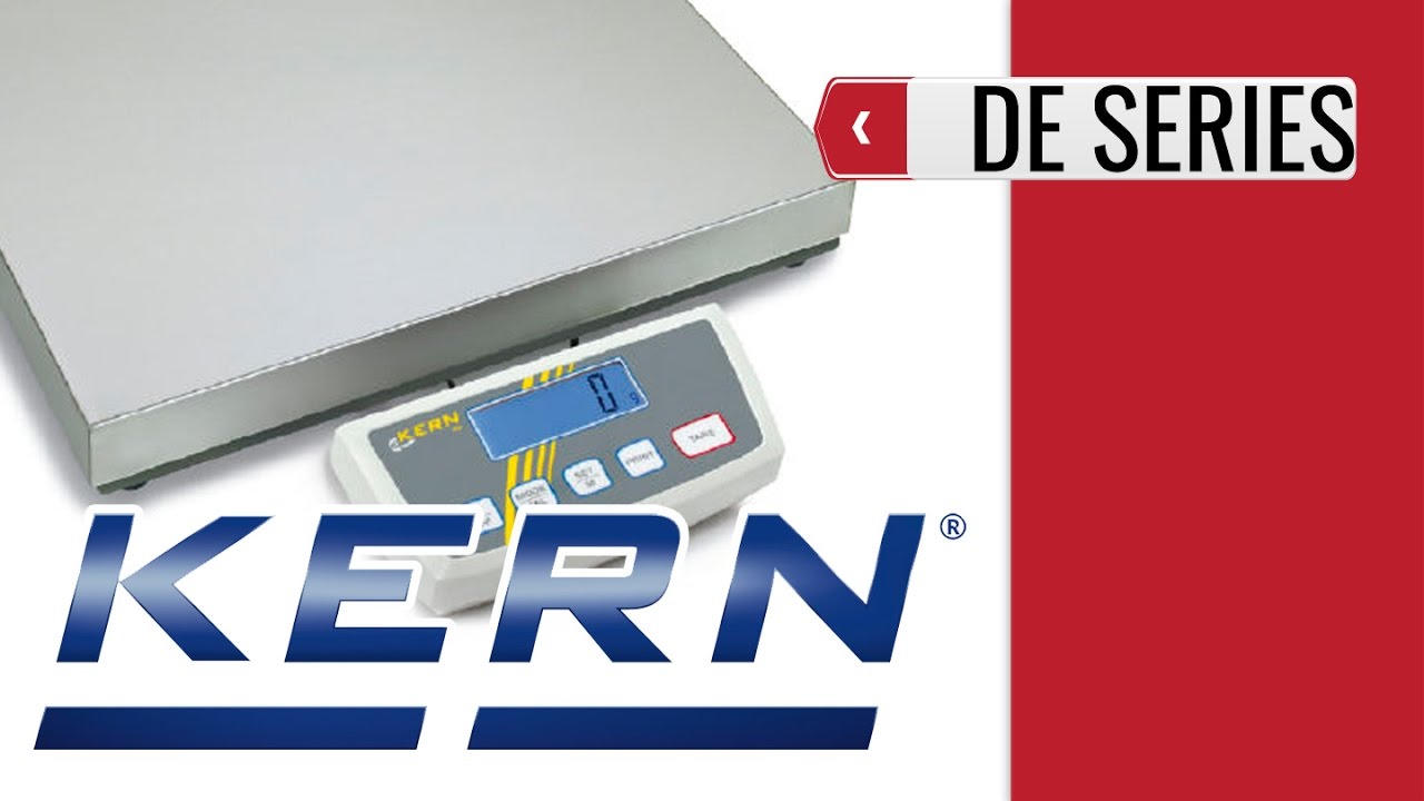 KERN DE - Dual Range Precision Platform Scale (product video ...