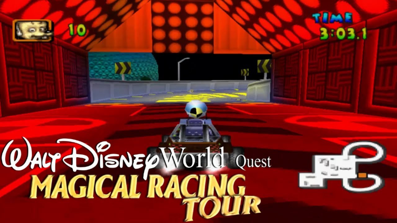 Walt Disney World Quest: Magical Racing Tour (PS1) 105% - Part 4 - Test ...
