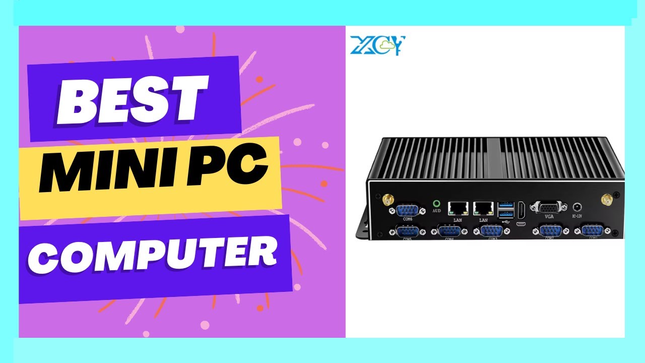 XCY Fanless Industrial Mini PC Computer - YouTube