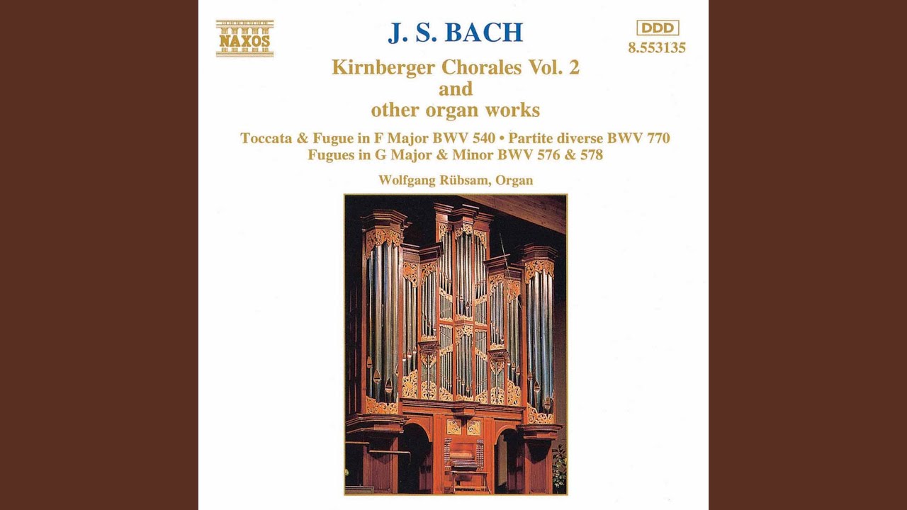 Fugue in G Minor, BWV 578 - YouTube