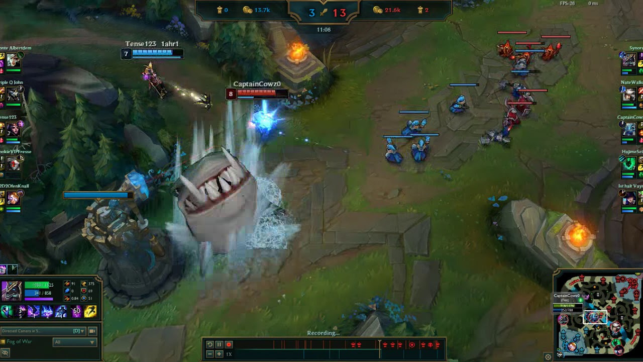 Tango dancing with Fizz outplay - Leblanc plays - YouTube