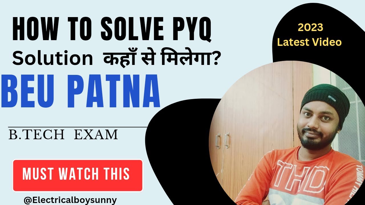 BEU patna B.Tech PYQ Solution 2023 - YouTube
