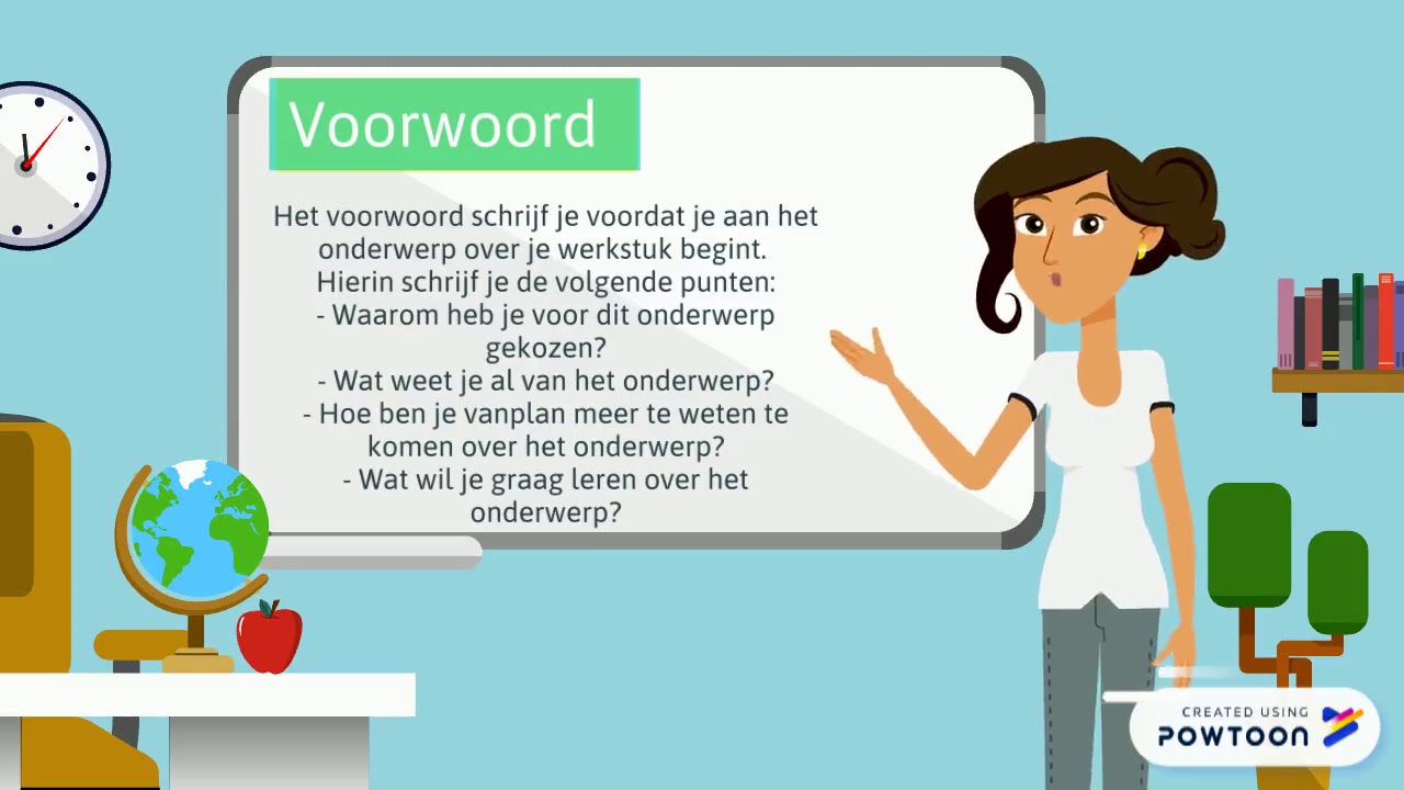 Hoe maak je een werkstuk? - YouTube