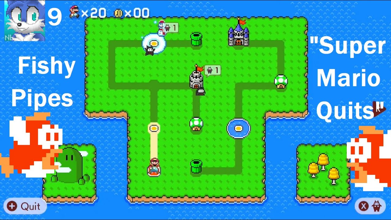 Fishy Pipes - Mario Maker 2 #9 - YouTube