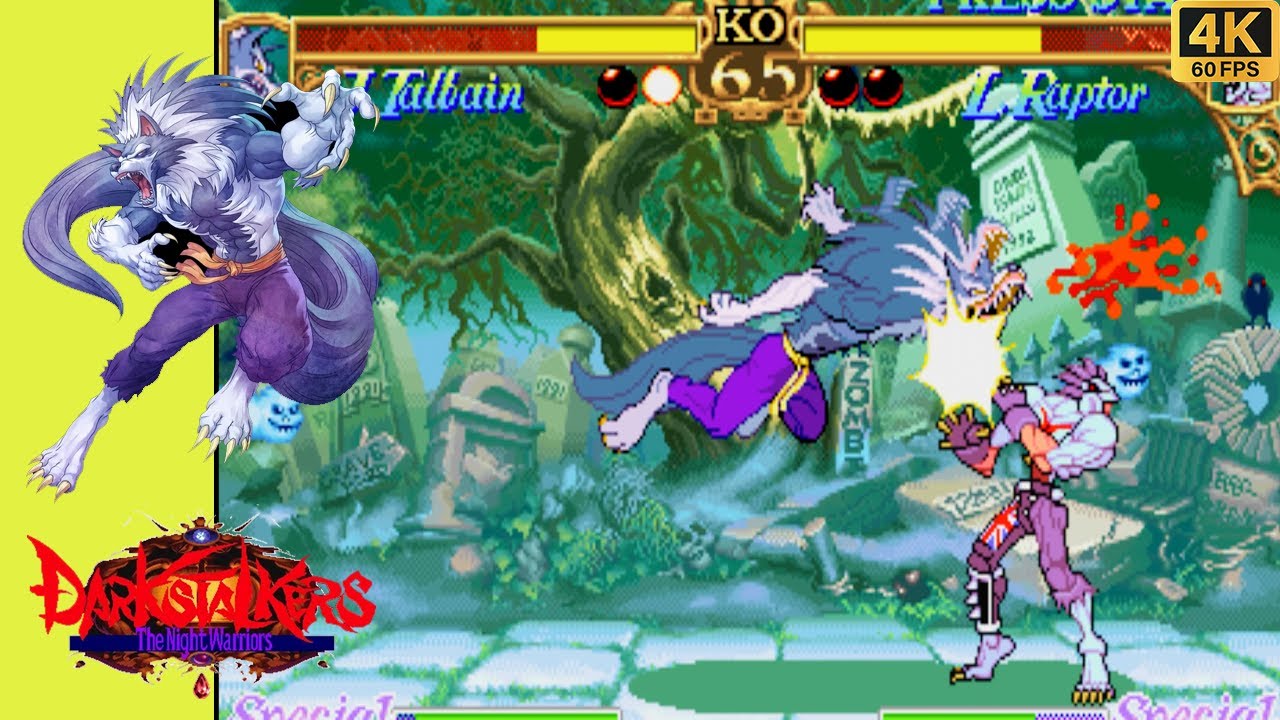 Darkstalkers - The Night Warriors (1994) - Arcade Walktrough - J ...