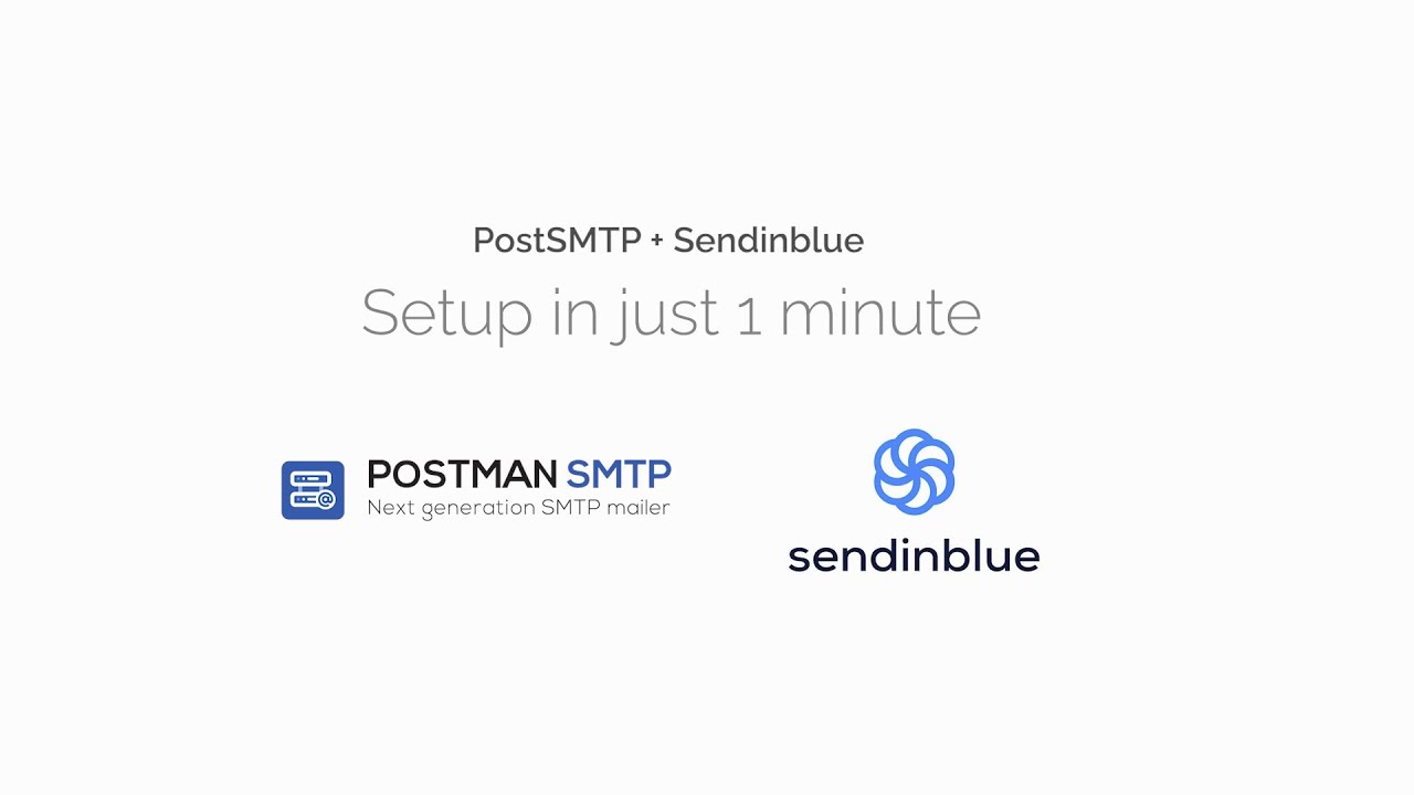 How to Setup Post SMTP With Sendinblue in Just 1 Minute | Post SMTP ...