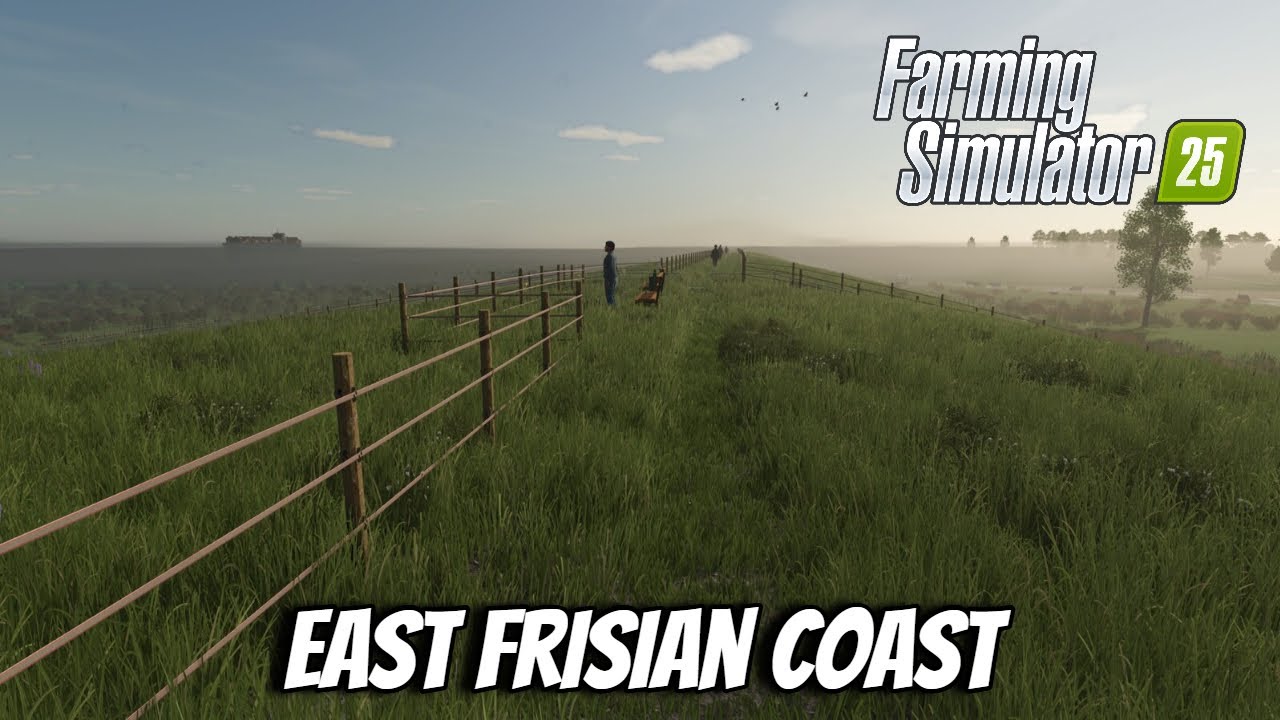 East Frisian Coast Map Tour - Farming Simulator 25 FS25 XBOX - YouTube