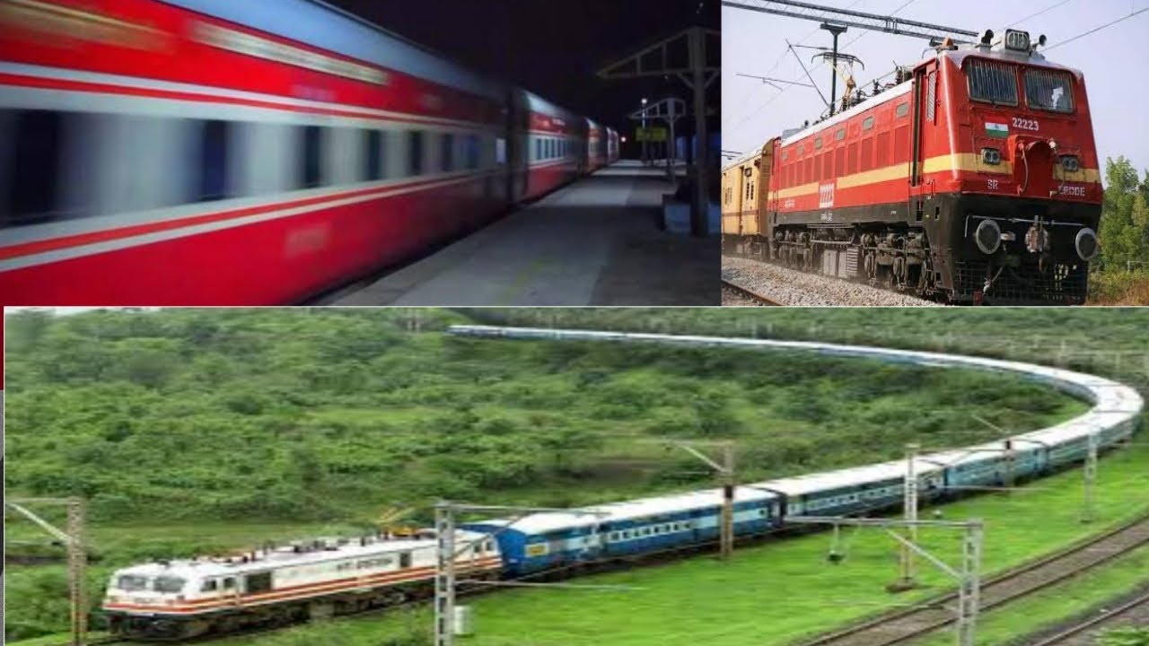 Train Speed day vs night - YouTube