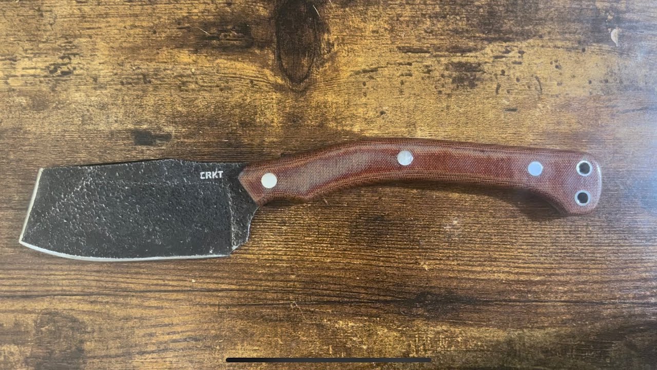 Fixed-blade Friday! CRKT Razel Nax review! - YouTube