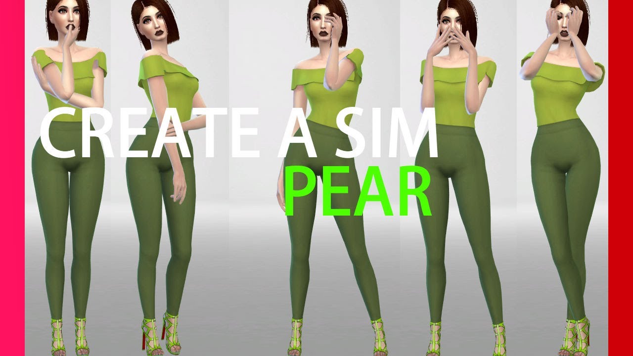 The Sims 4 CAS | Pear Sim - YouTube