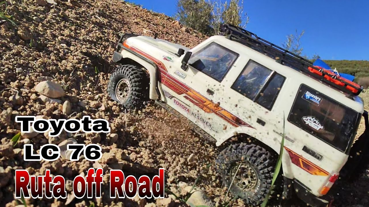Aventura off Road con el Toyota LC76| RGT RESCUER Ex86190 4x4/ FTX ...