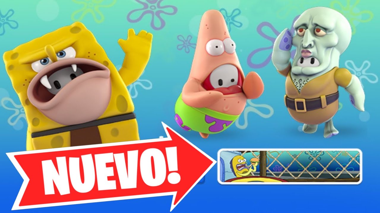 NUEVAS SKINS DE BOB ESPONJA CAVERNICOLA, CALAMARDO GUAPO Y PATRICIO ...