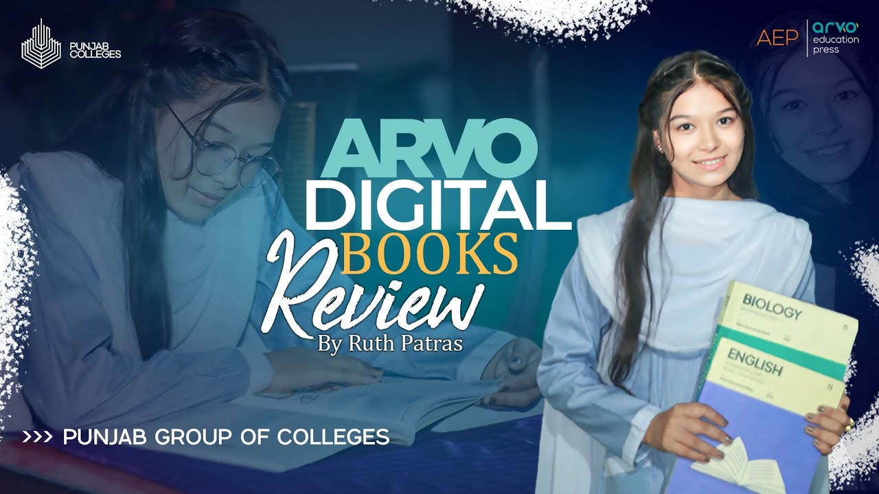ARVO DIGITAL BOOKS REVIEW || By Ruth Patras || Student of Punjab Group Of Colleges - YouTube