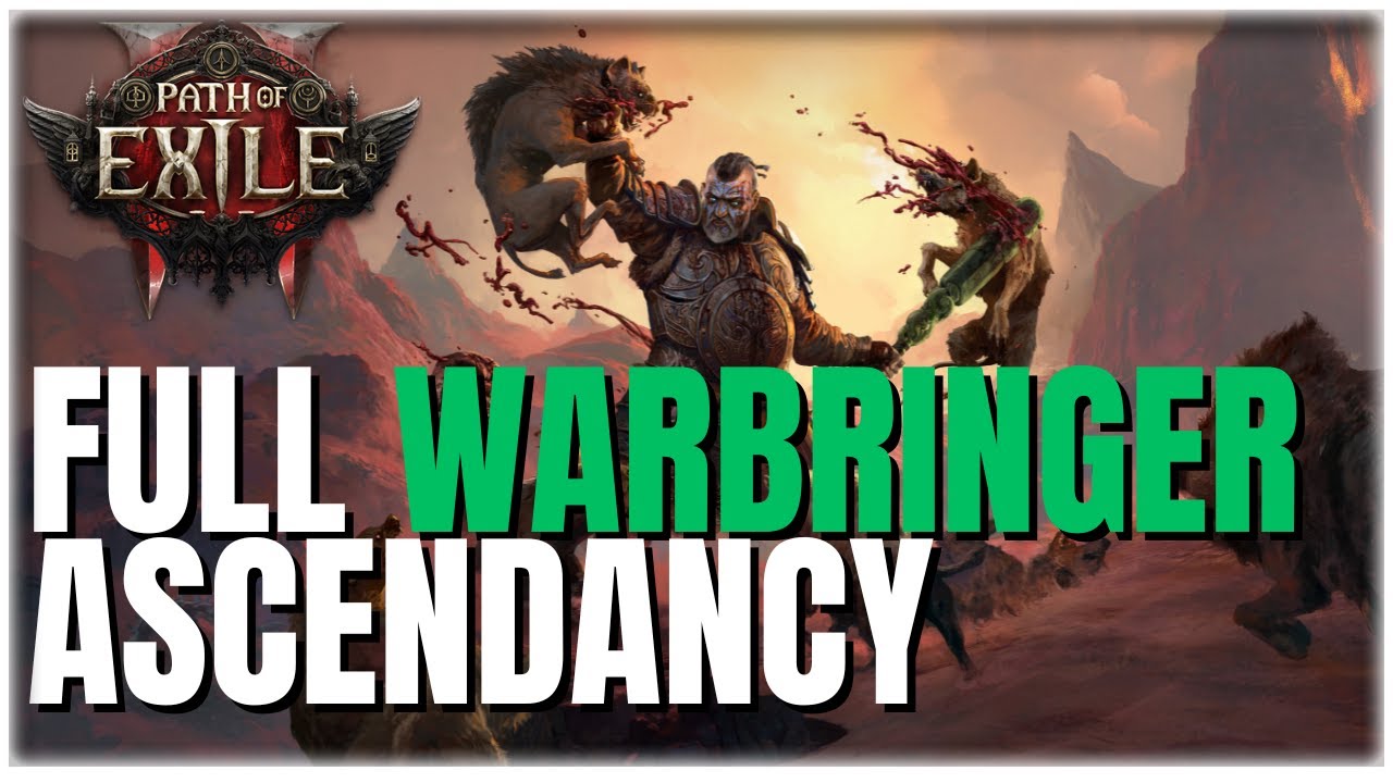 Path Of Exile 2 - Warrior WARBRINGER Ascendancy Nodes! Very Powerful ...