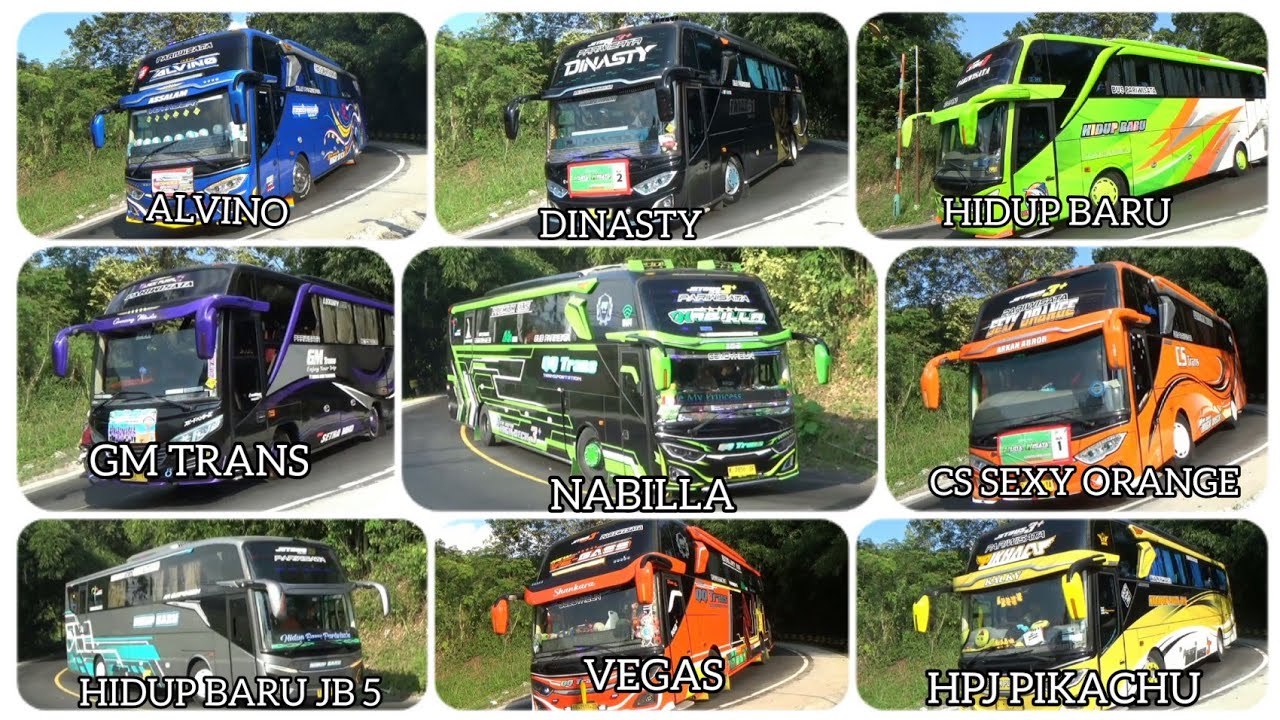 BUS ARTIS FULL BASURI 🎺 BUS QQ TRANS NABILLA x VEGAS, ALVINO DINASTY CS ...
