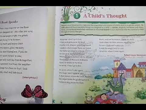 A Child's Thought Poem (Chapter 1) | Fragrance Class 6 - YouTube