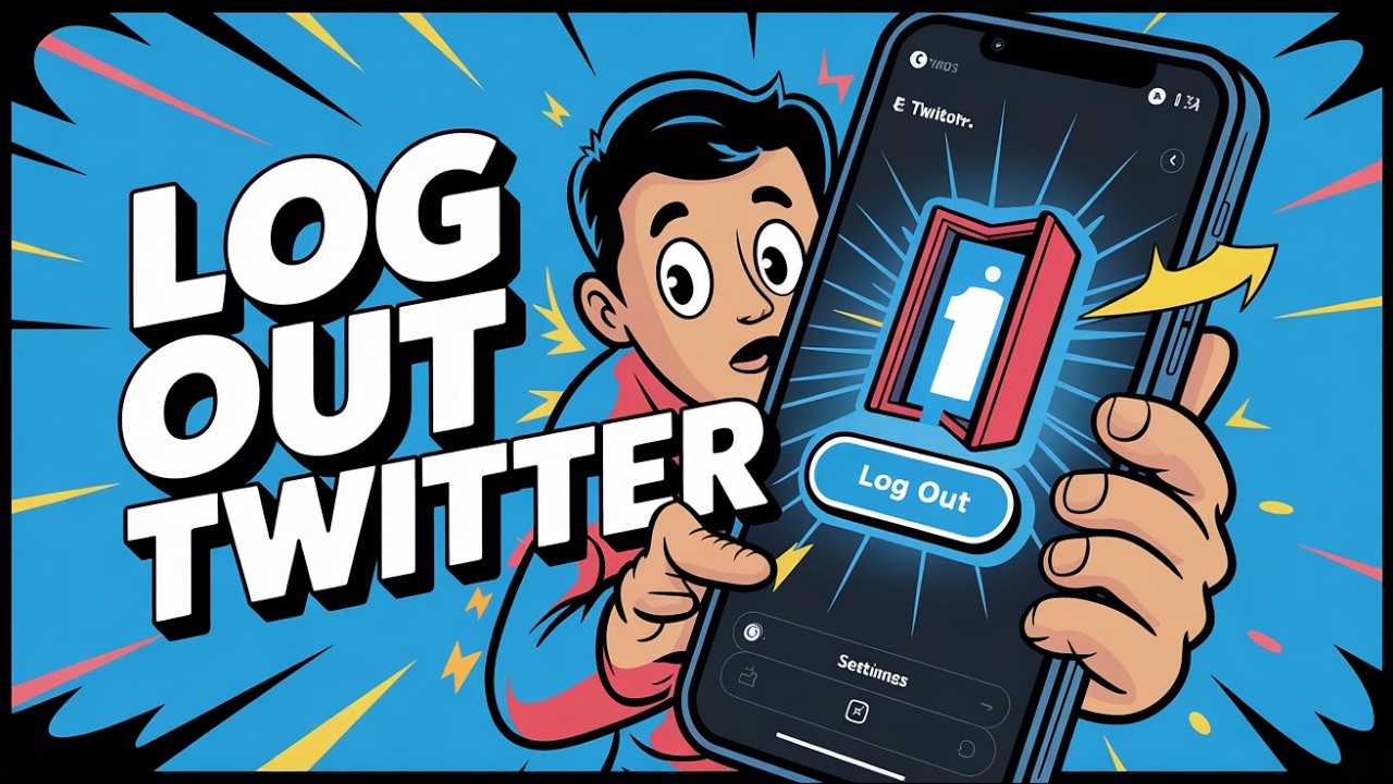How to Logout / Sign Out of Twitter Account - YouTube
