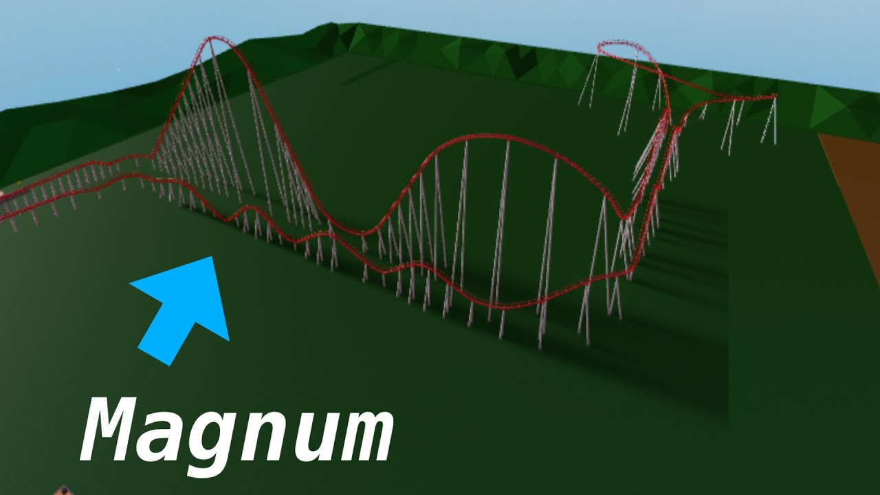 Building every roller coaster at Cedar point in Roblox - Magnum - Pt. 5 ...