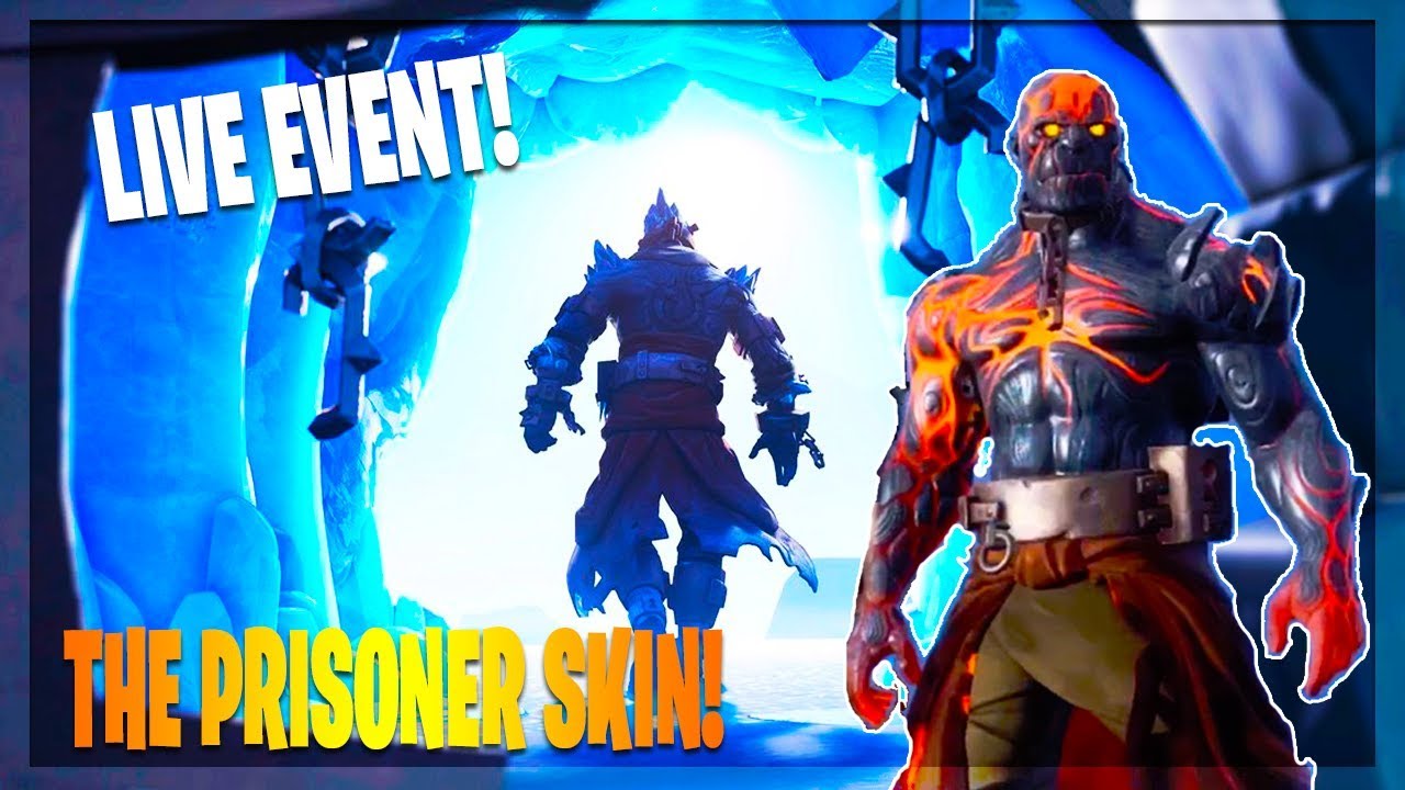 🔴 NEW FORTNITE UPDATE! *NEW PRISONER SKIN* // SNOW MELTING // FORTNITE ...