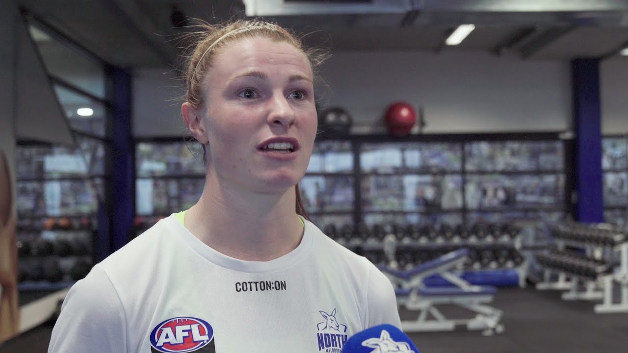 AFLW: Aileen Gilroy post-match (Round 4, 2020) - YouTube