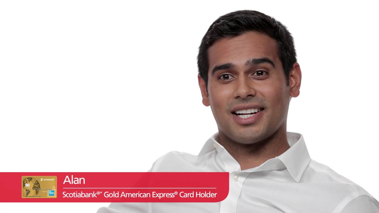 Alan loves the Insurance perks of his Scotiabank Gold American Express ...