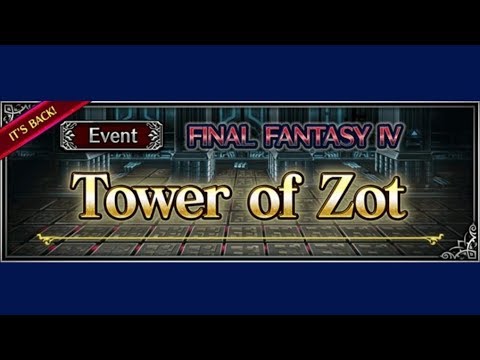 FFBE - Final Fantasy IV - Tower of Zot - YouTube