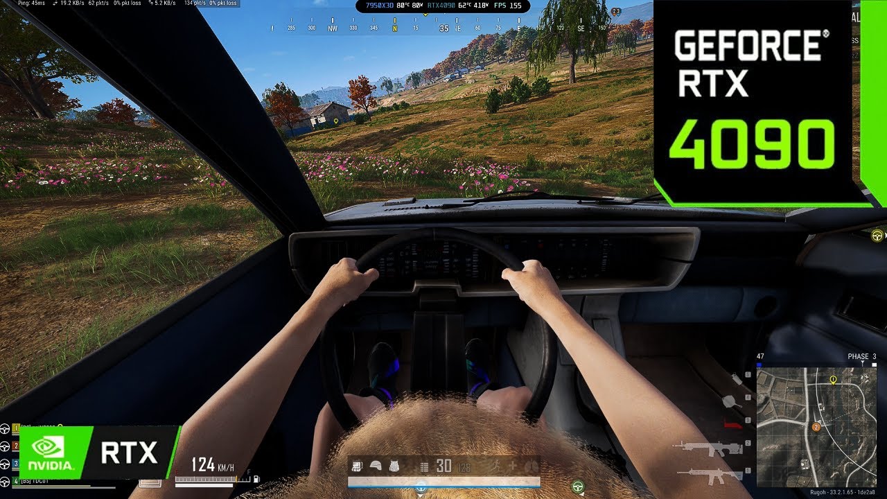 PUBG : RTX 4090 (4K Render Scale 100) - YouTube