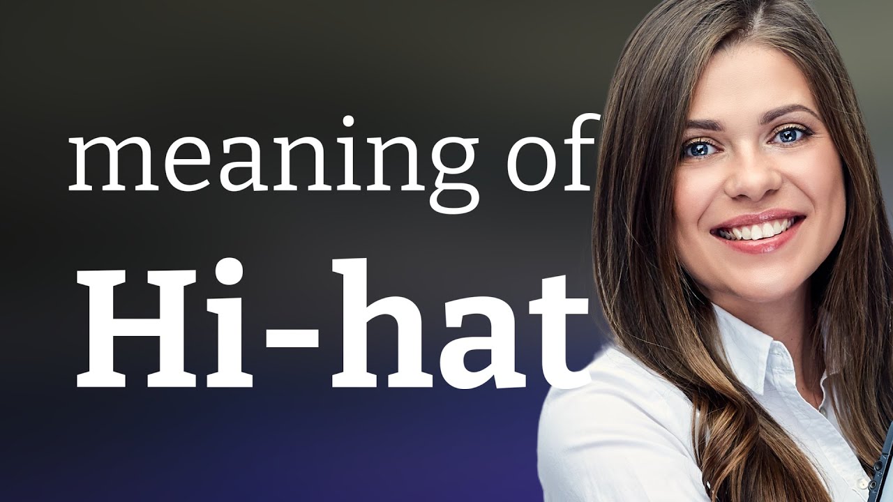 Exploring the Hi-Hat: A Journey in English Music Vocabulary - YouTube