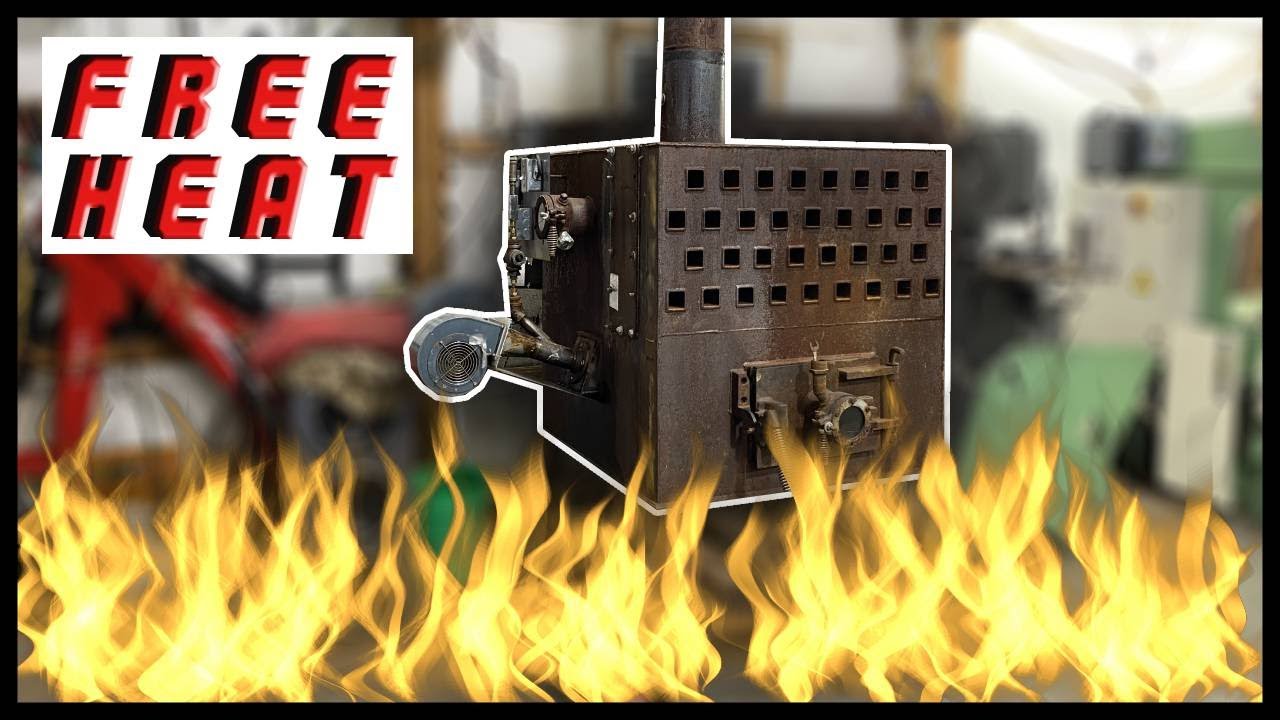 DIY Waste Oil Heater For My Garage - YouTube