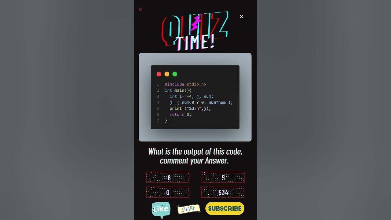 "Understanding Conditional Operators in C | Ternary Operator Explained ...