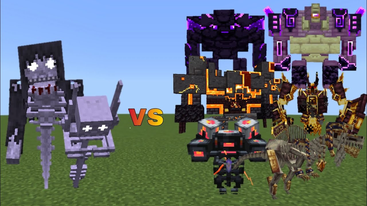 The Corrupted Champion vs l Ender Cataclysm Bosses | Minecraft Java ...
