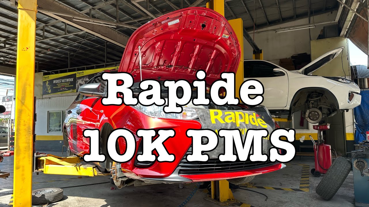 Rapide 10k PMS l Toyota Vios XE CVT 2021 😀 - YouTube