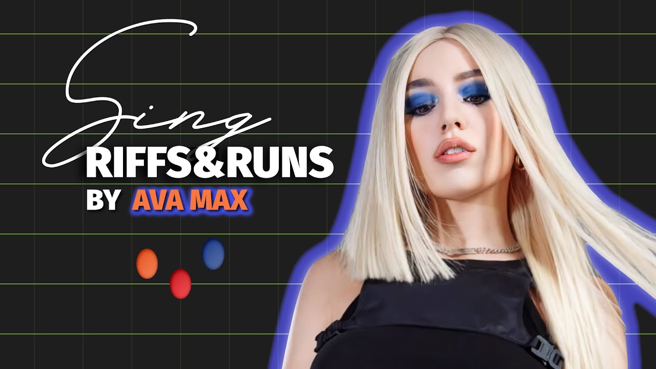 How to sing easy RIFFS AND RUNS like Ava Max IN 2 MINUTES! - YouTube