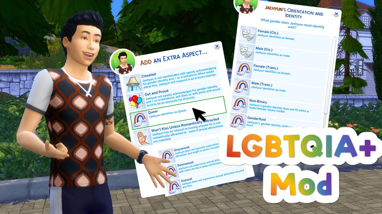 The Newest LGBTQIA+ Mod! | The Sims 4 Mods - YouTube