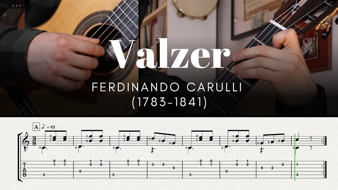 Valzer – Ferdinando Carulli (1783–1841) | Play-Along for classical ...
