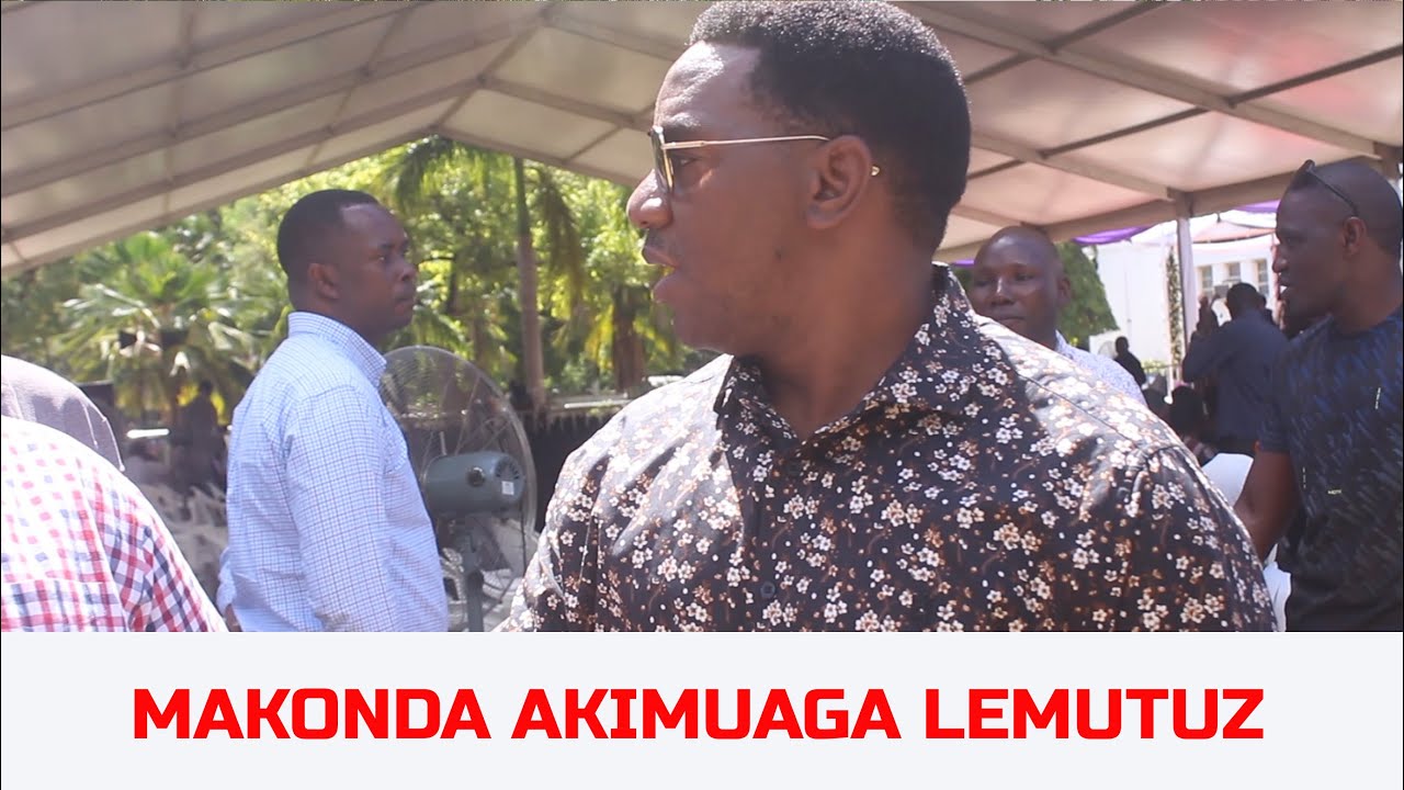 PAUL MAKONDA AIBUKA KARIMJEE MSIBA WA LEMUTUZ - YouTube