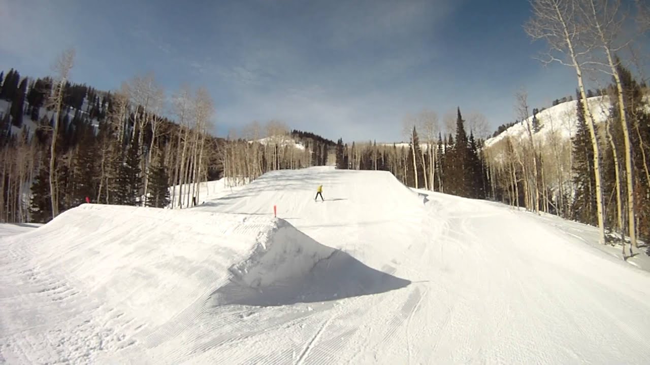 Freestyle Skiing Canyons Terrain Park 2013 - YouTube