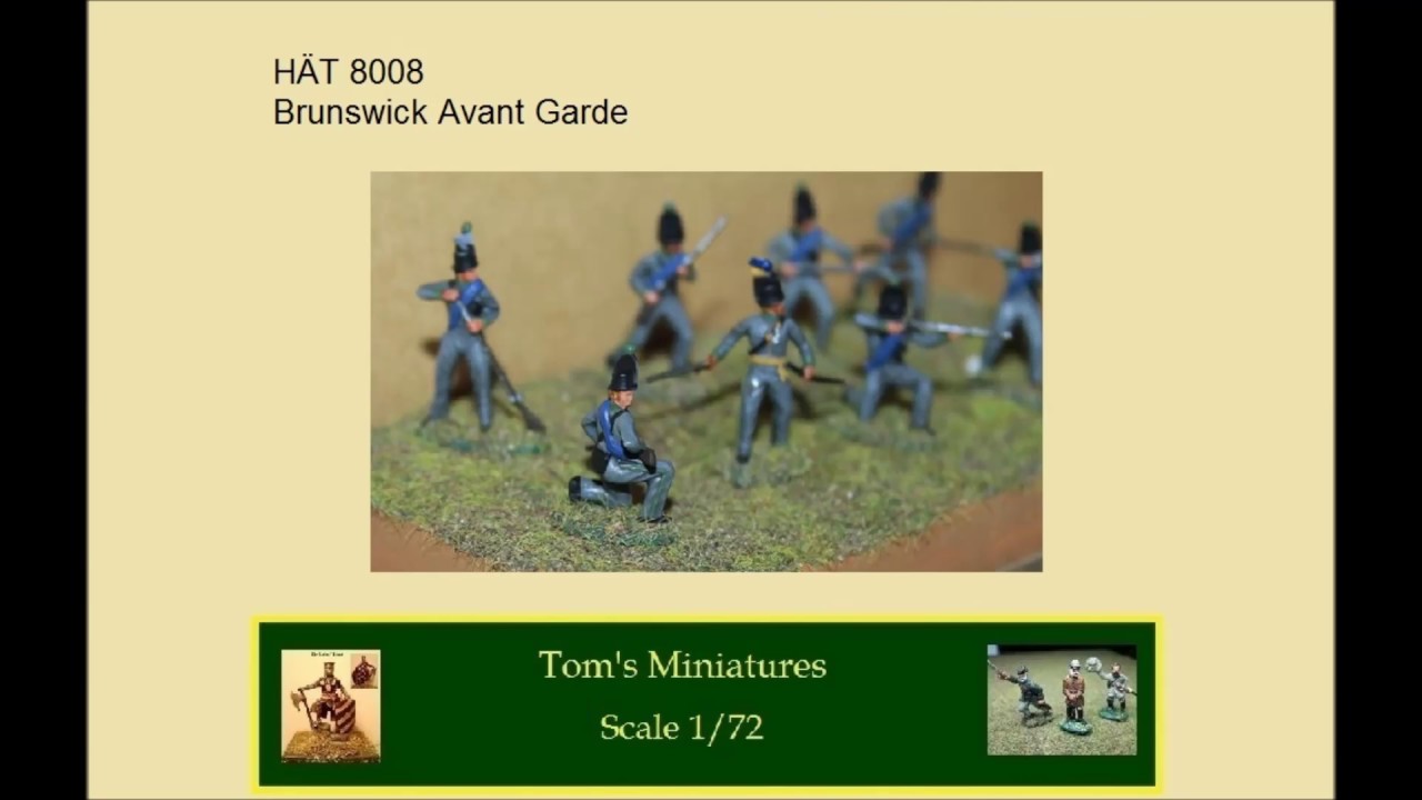 Napoleonic Brunswick Avant Garde - HÄT 8008- 1/72 - S01E14 - YouTube