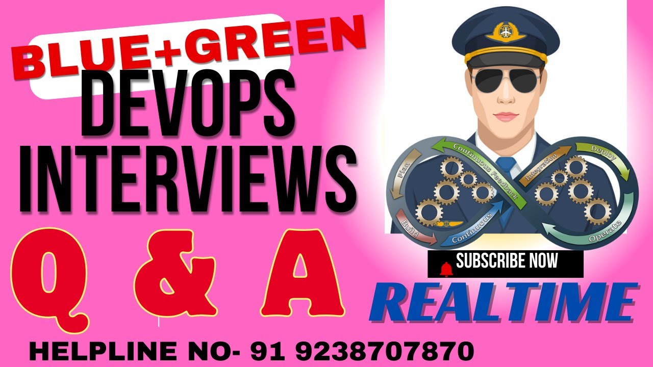REAL-TIME DEVOPS INTERVIEWS Q & A | DEVOPS L1+L2| BLUE GREEN DEPLOYMENT #devopsjobs #devops ...